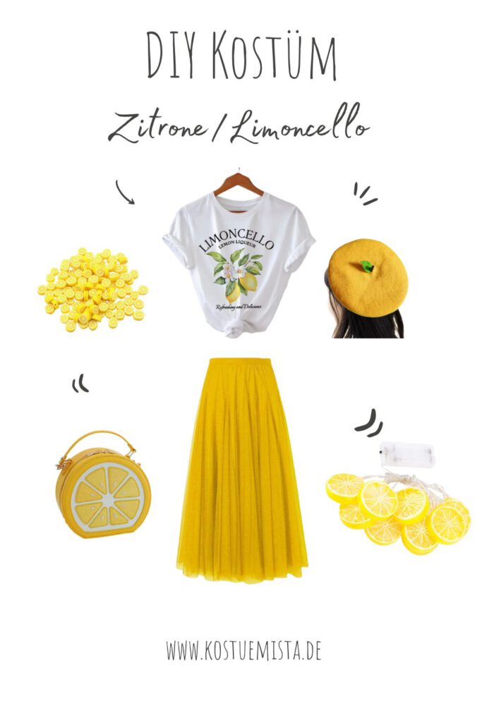 Aperitif Gruppenkostüm Orange Zitrone Limette - Kostümista- DIY ...