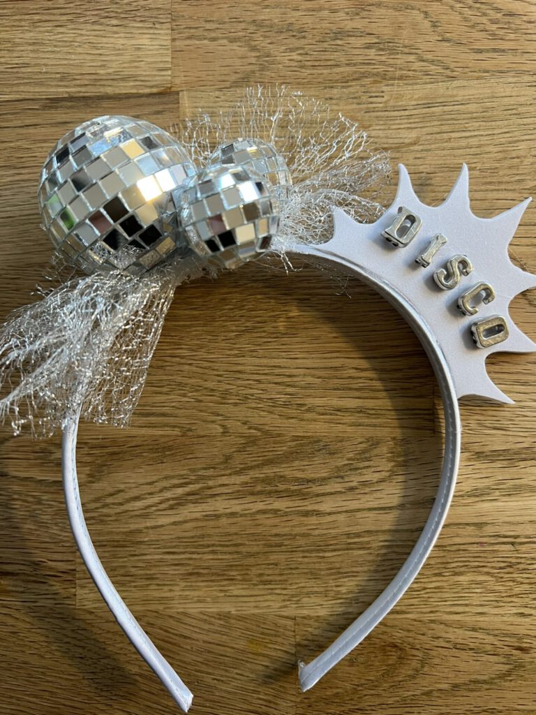 Disco Kugel Haarreifen Bastelanleitung - Kostümista- DIY ...