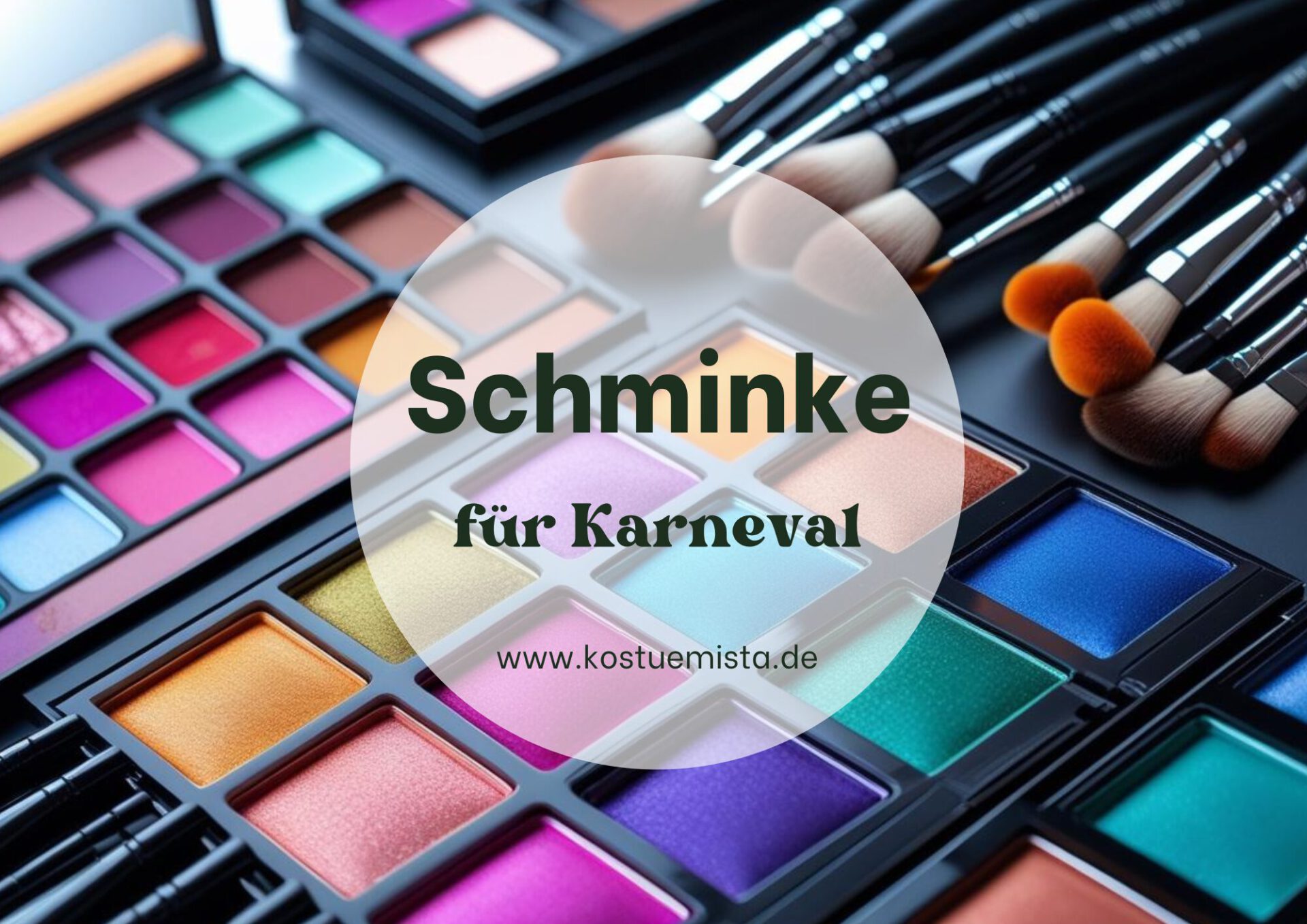 Schminke für Karneval - meine Tipps - Kostümista- DIY Kostüminspiration ...